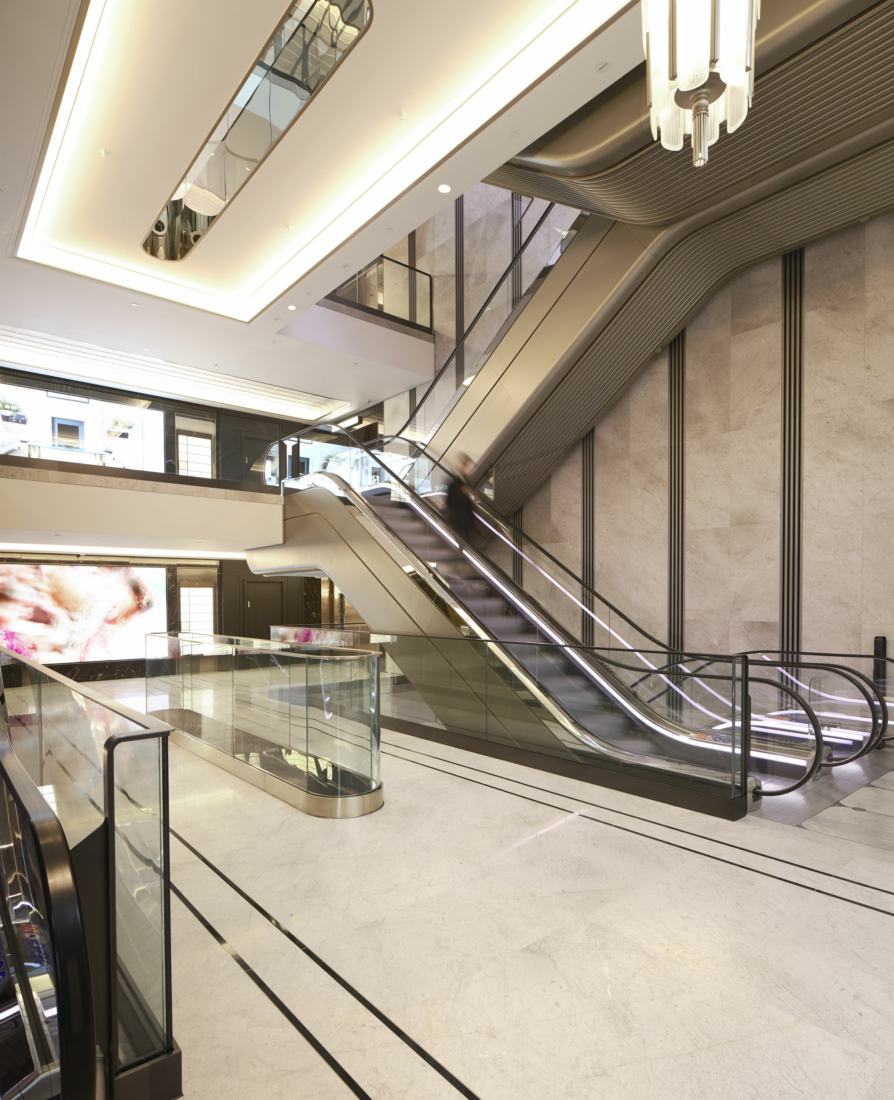 Art Deco with a modern twist: Make’s refurb of Harrods’ escalator hall