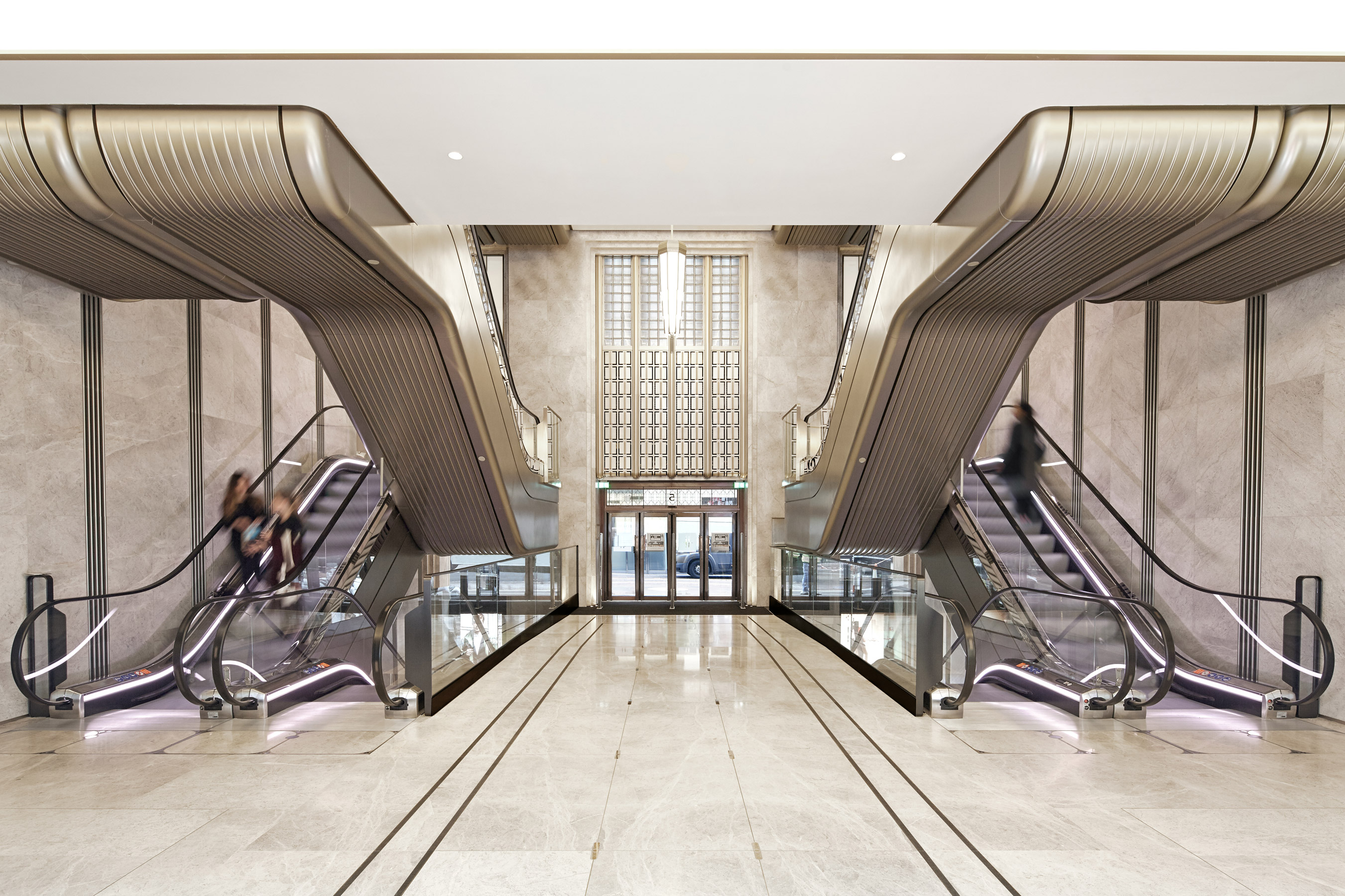 Art Deco with a modern twist: Make’s refurb of Harrods’ escalator hall