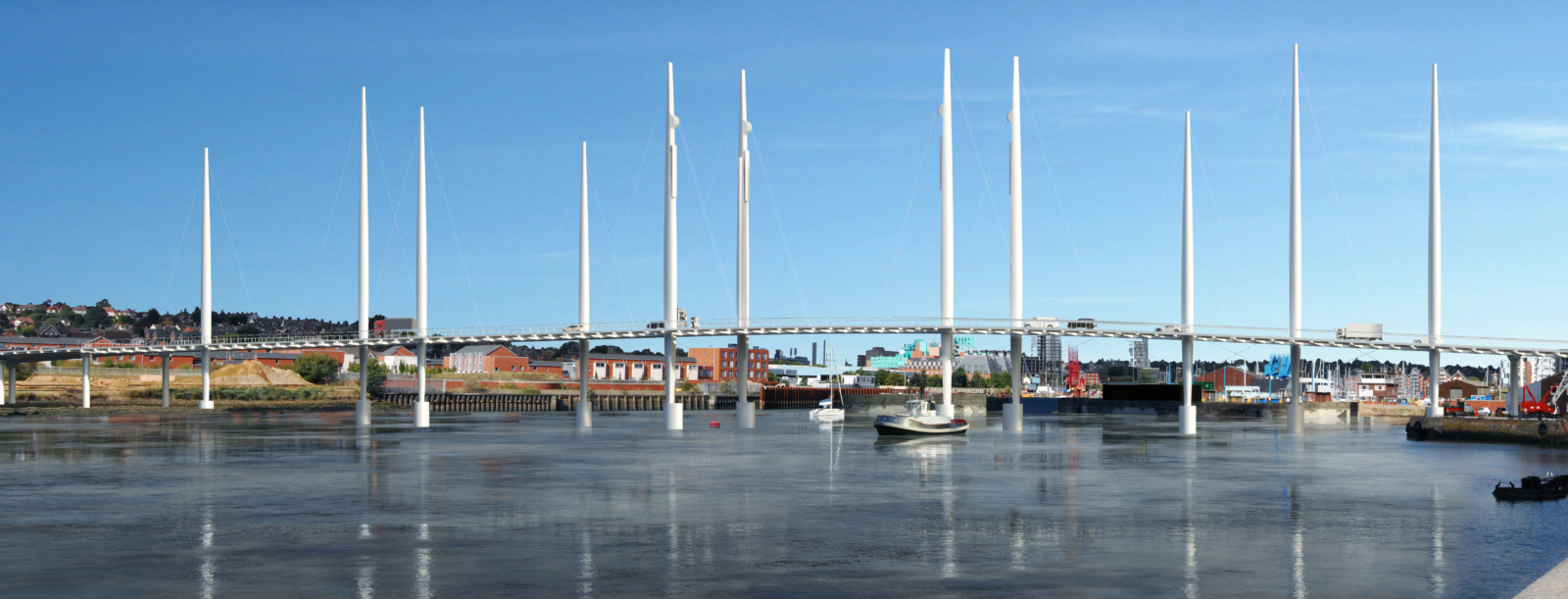 Return to Ipswich: Foster + Partners wins Upper Orwell bridge contest