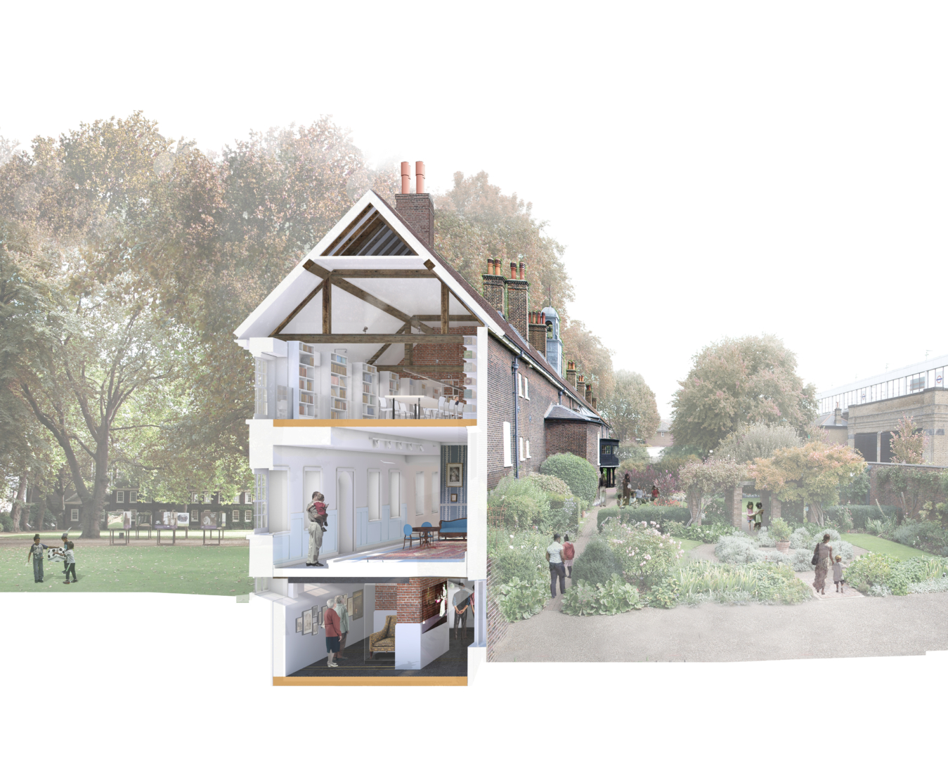 Wright & Wright's Geffrye Museum plans win major funding boost