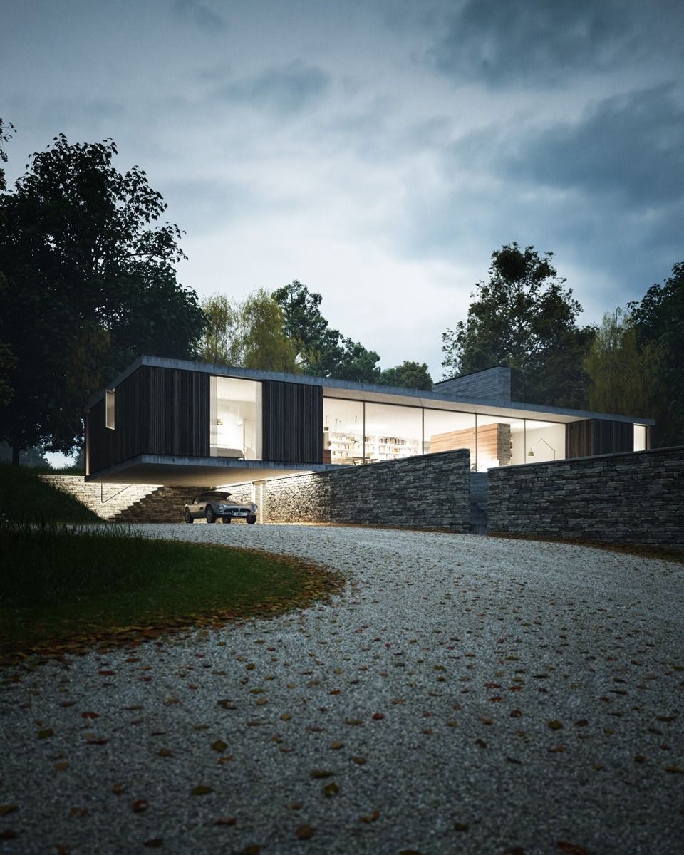 Green light for Ström Architects' Dorset house