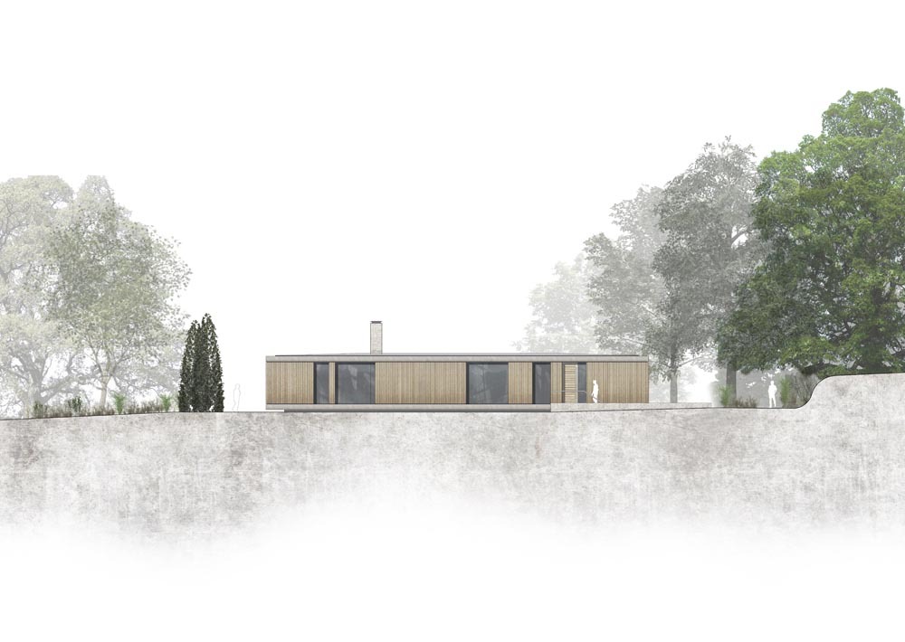 Ström Architects unwraps £750k cantilevered Dorset house