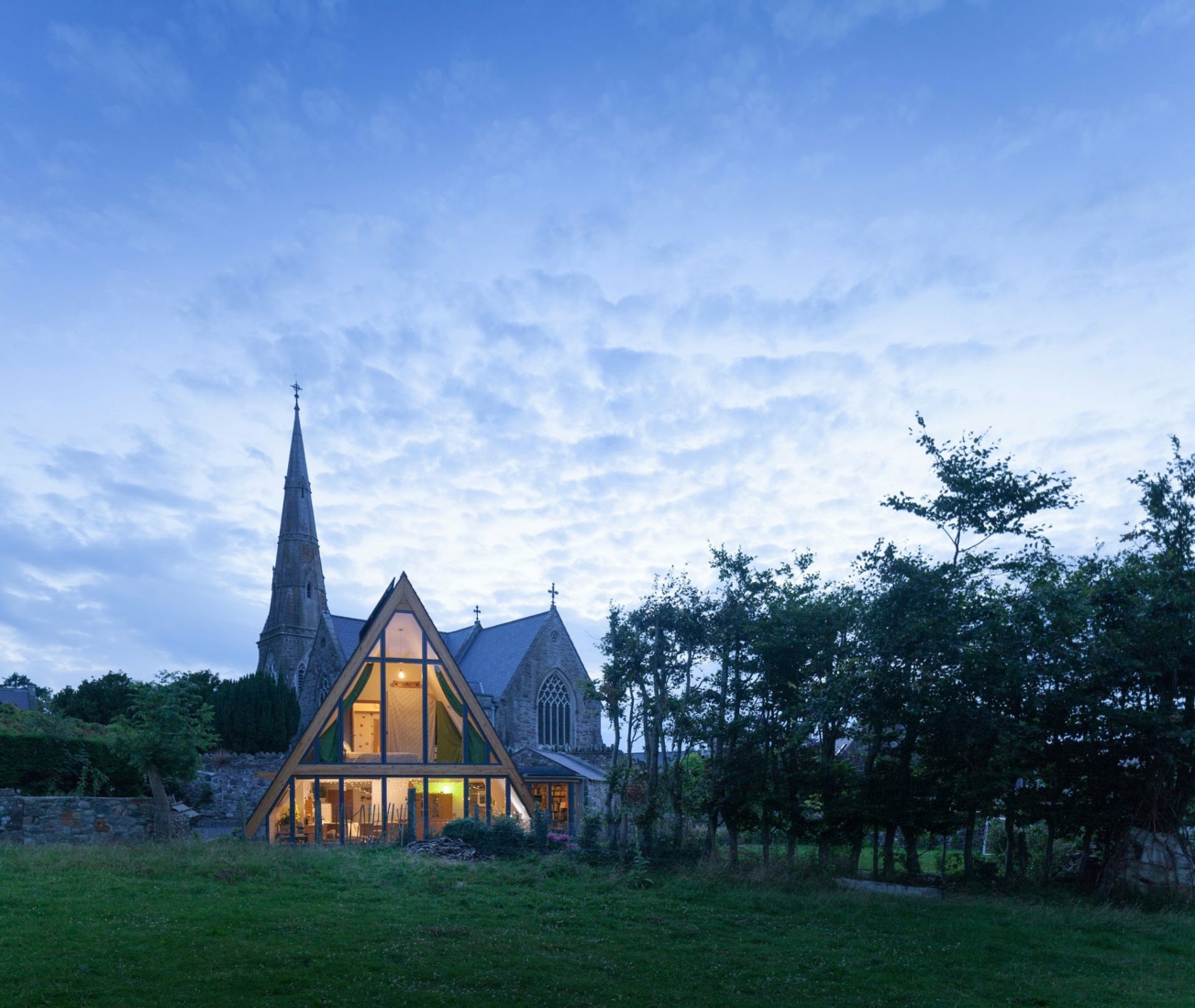 First look: £170k A-frame house by Donald Insall Associates