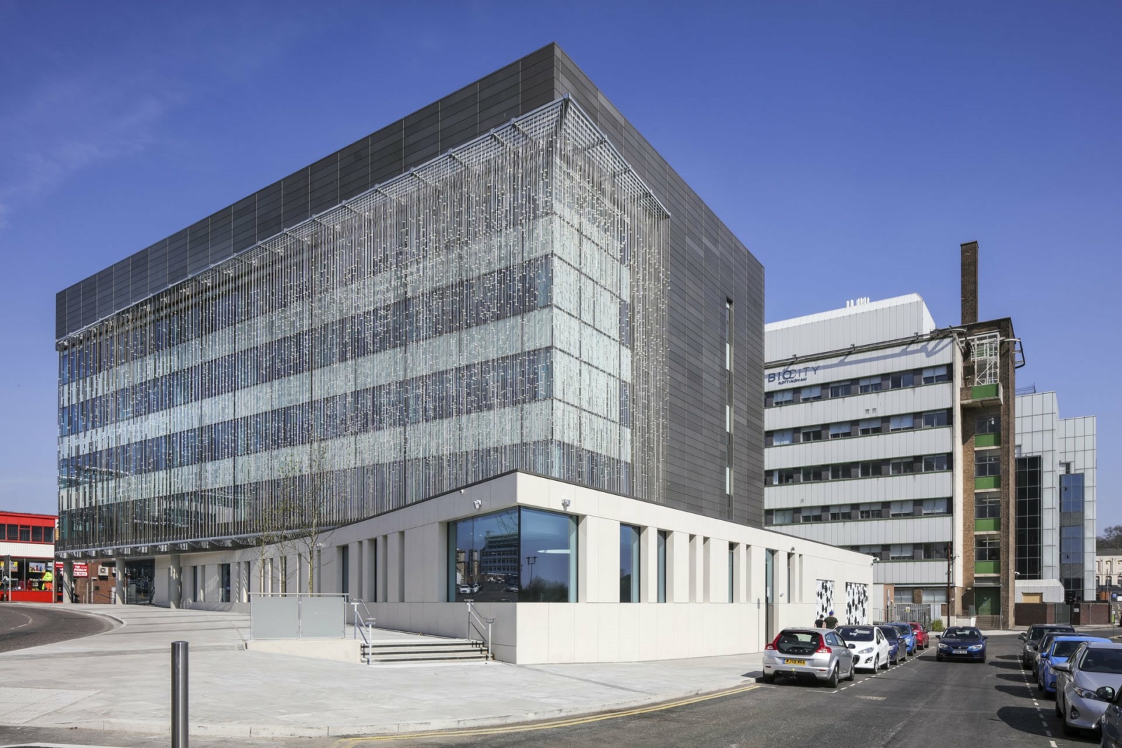 CPMG’s £30 million new bioscience centre lights up Nottingham