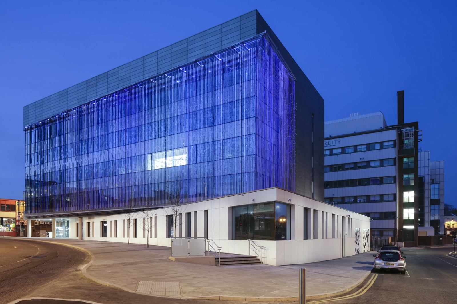 CPMG’s £30 million new bioscience centre lights up Nottingham