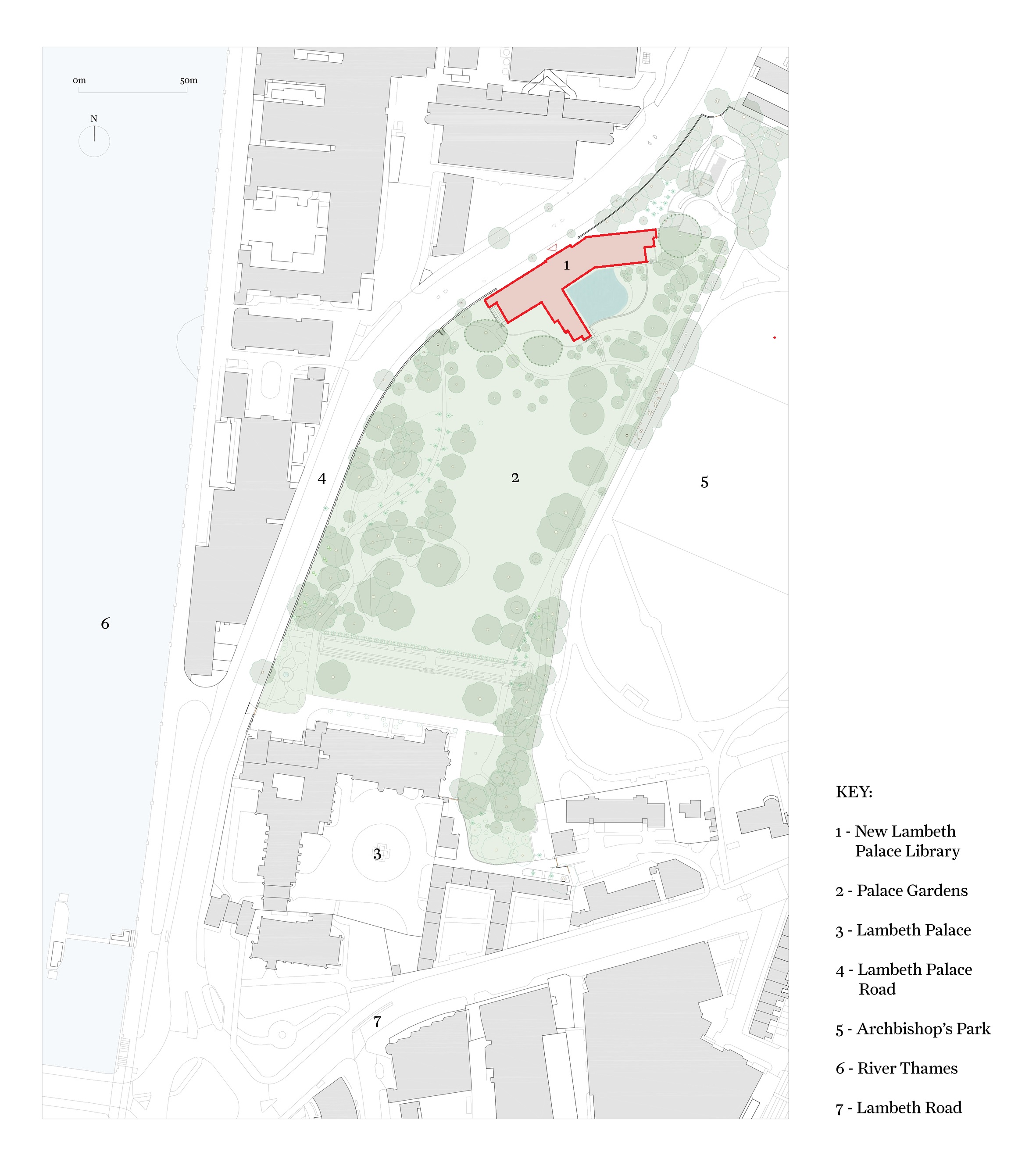 Wright & Wright reveals Lambeth Palace library proposals