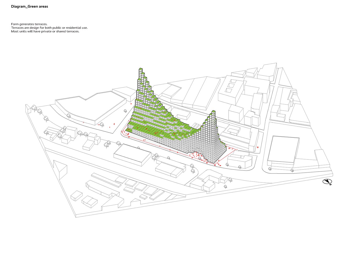 Emerging practice unveils £70m 'Hanging Gardens' of Digbeth