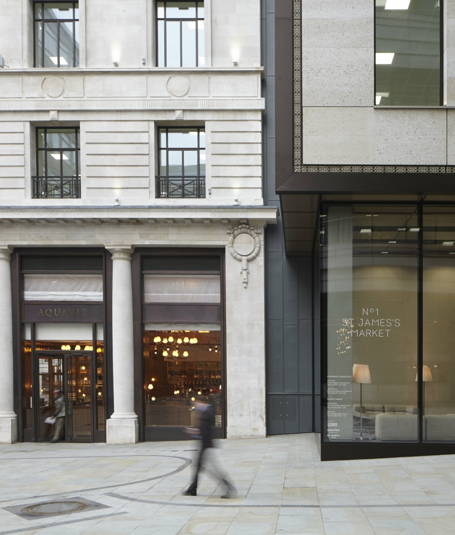Make creates public square within new St James’s office development