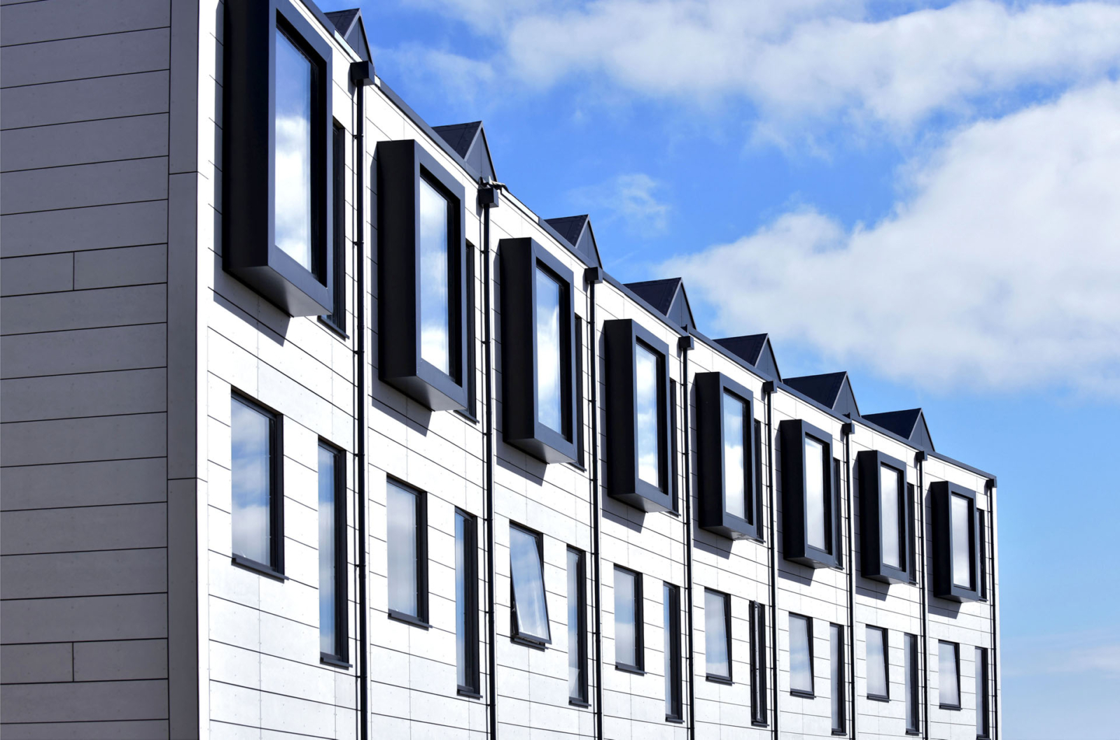 ShedKM completes modular townhouses in North Shields for Urban Splash