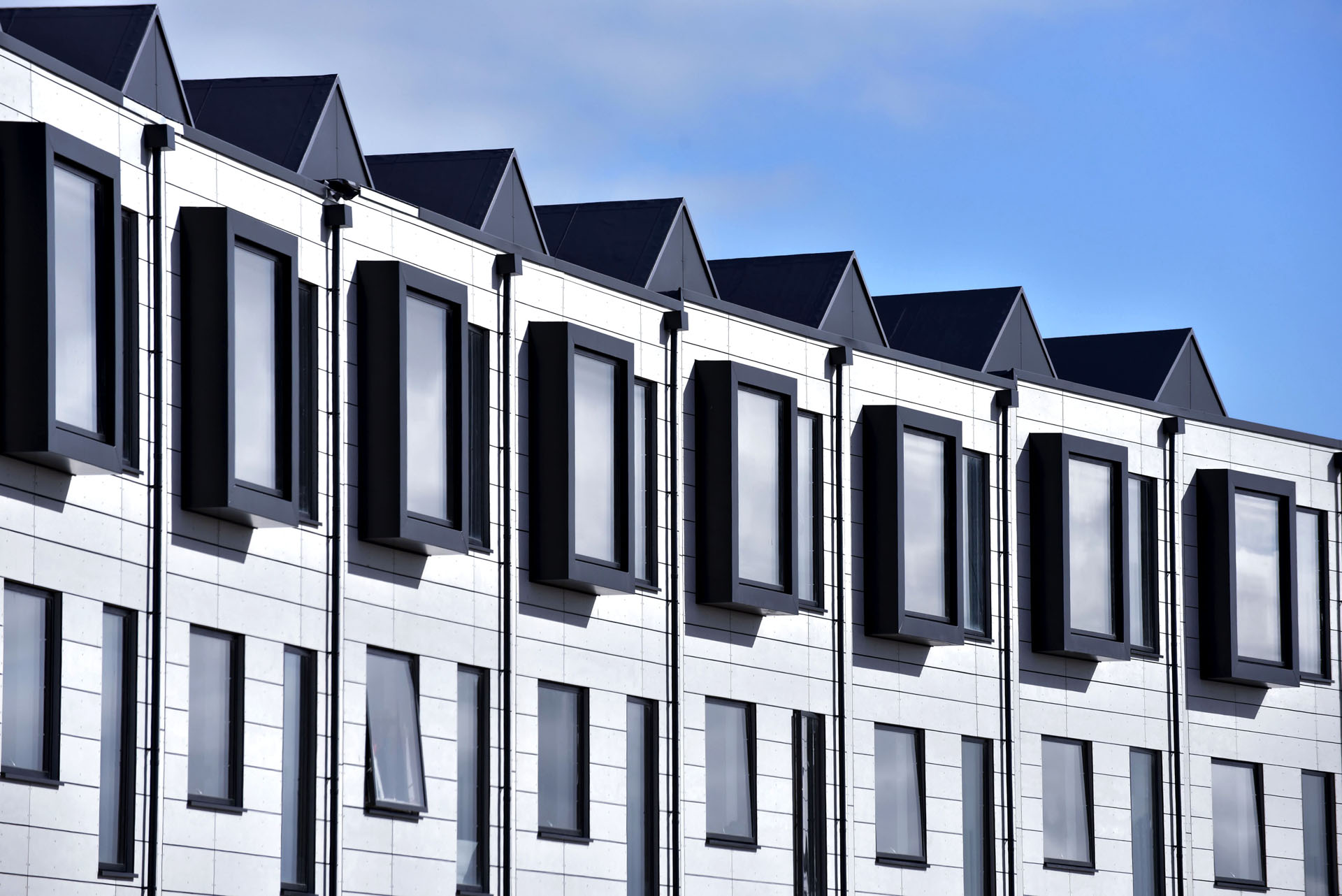 ShedKM completes modular townhouses in North Shields for Urban Splash