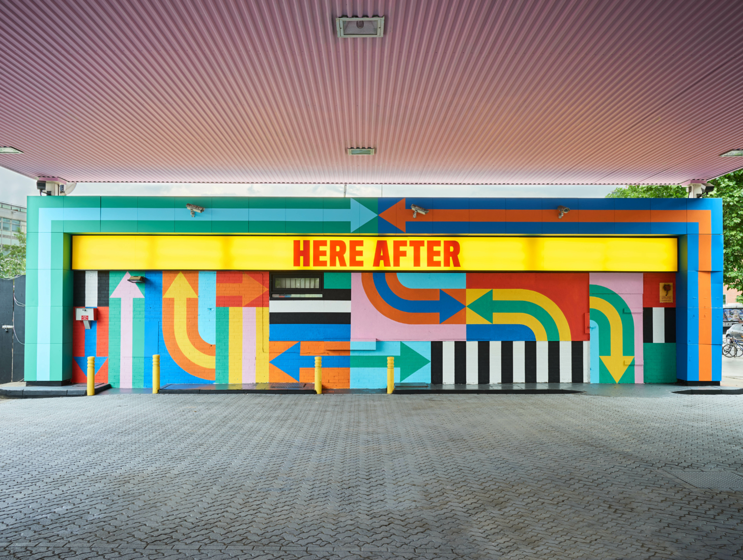 Pump pop-up: painted petrol station anticipates White City’s redevelopment