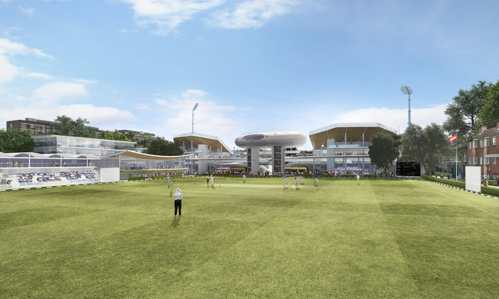 Populous and David Morley go head to head for Lord’s Nursery End facelift