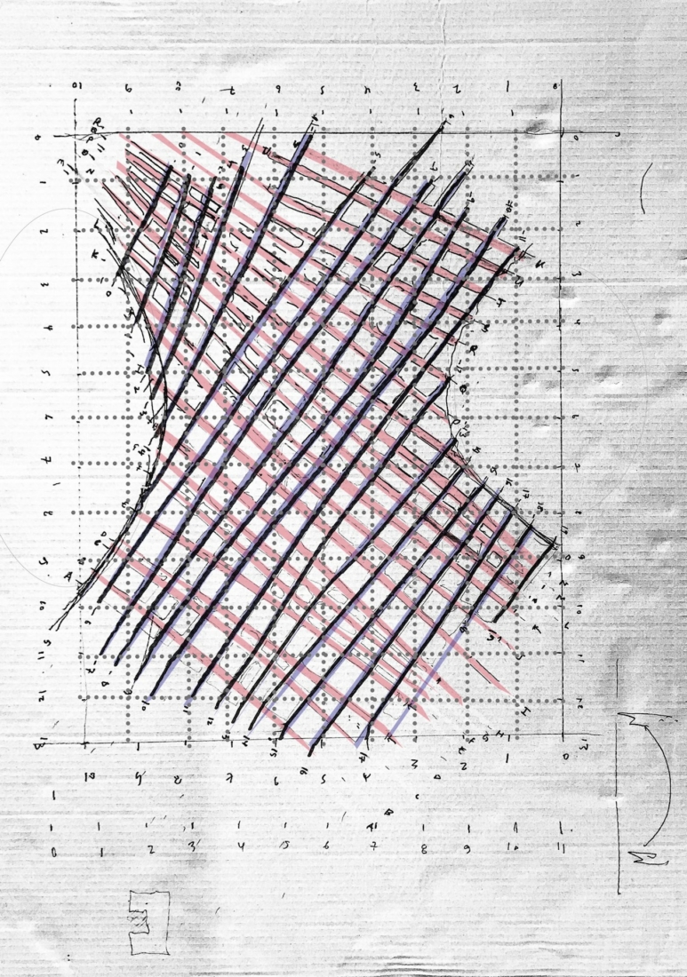 Student pavilion: gridshell by Reading students working with Invisible ...