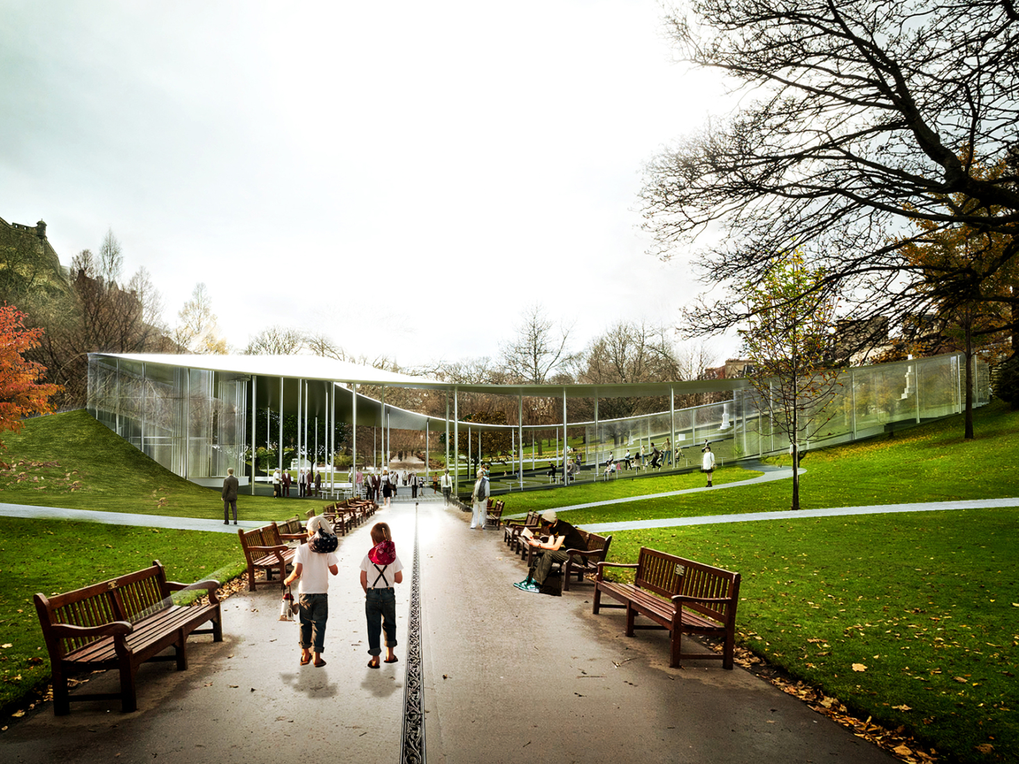 Revealed: winner of Edinburgh’s Ross Pavilion contest