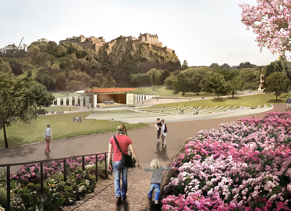 Revealed: winner of Edinburgh’s Ross Pavilion contest