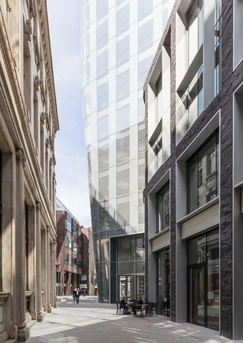 Fletcher Priest’s Angel Court is an ethereal addition to the City skyline