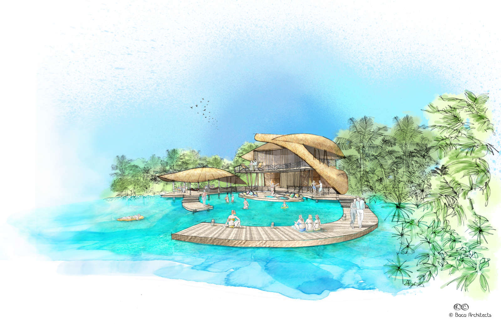 Baca reveals plans for treehouse retreat in Panama