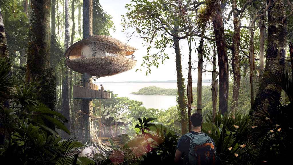 Baca reveals plans for treehouse retreat in Panama