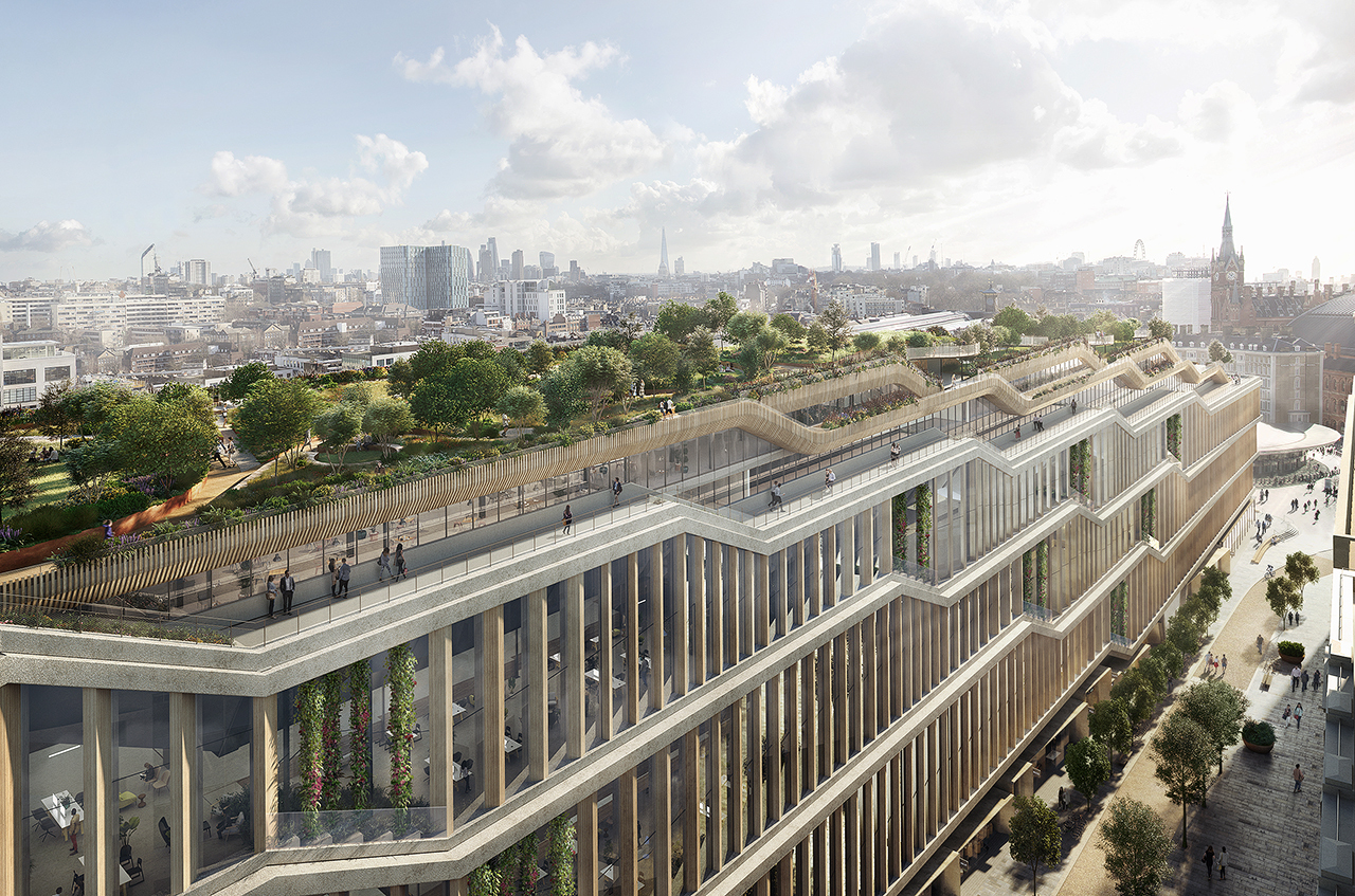 New aerial footage of Heatherwick and BIG’s Google HQ released
