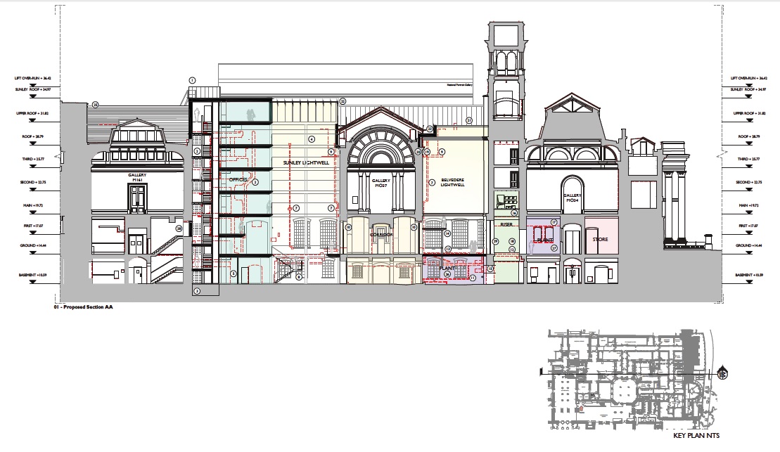 Purcell wins approval for major National Gallery extension