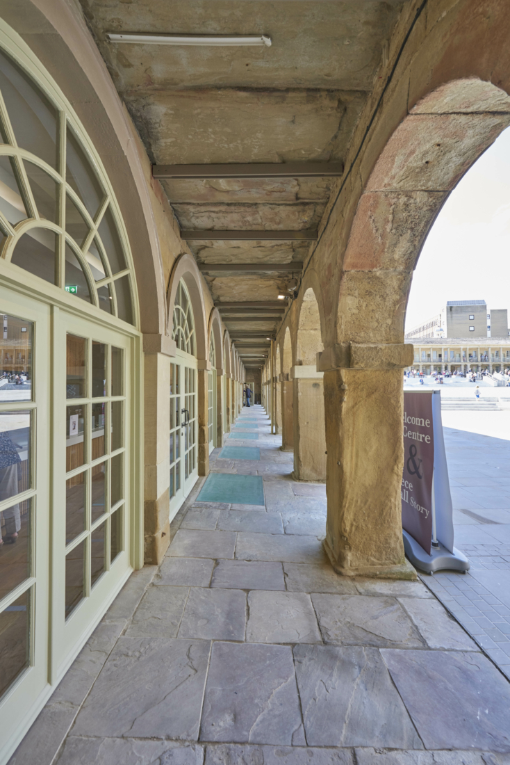 Transformational restoration of the Piece Hall in Halifax by LDN Architects
