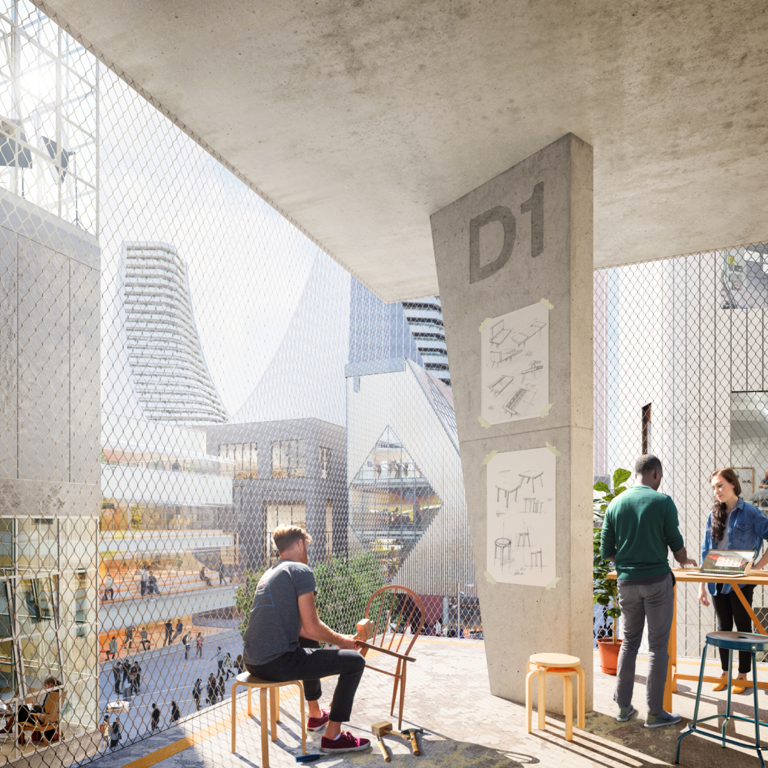 Award-winners and rising stars reveal Greenwich creative district designs