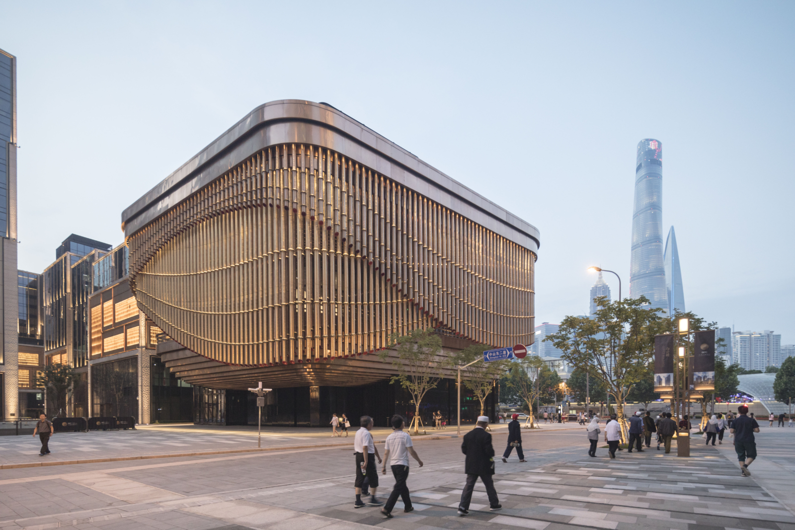Heatherwick and Foster unwrap Bund Finance Centre in Shanghai