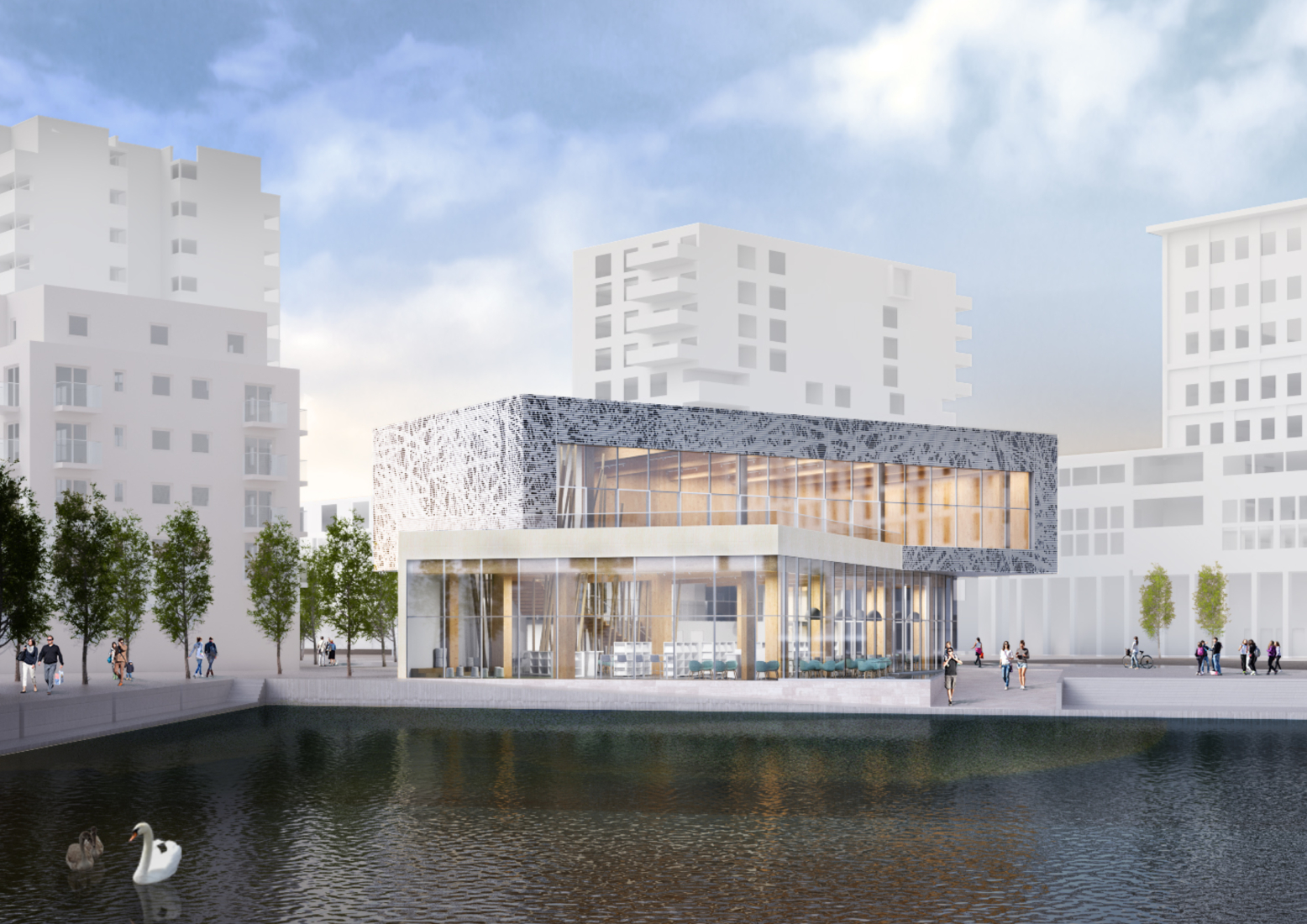 Exclusive: Thamesmead Library design proposals unveiled