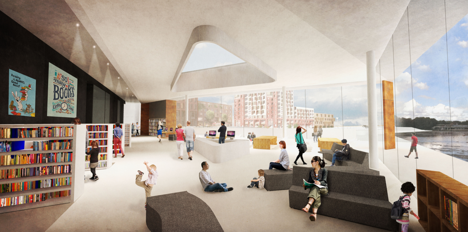 Exclusive: Thamesmead Library design proposals unveiled