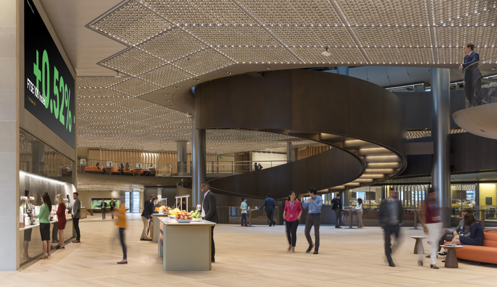 A first look inside Foster's Bloomberg European HQ