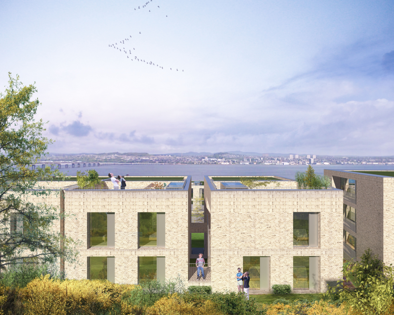 Sutherland Hussey Harris submits plans for homes with views of V&A Dundee