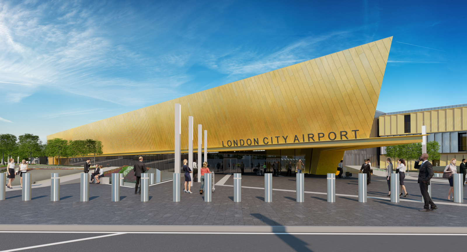 Pascall + Watson reveals new images of £344m London City Airport ...