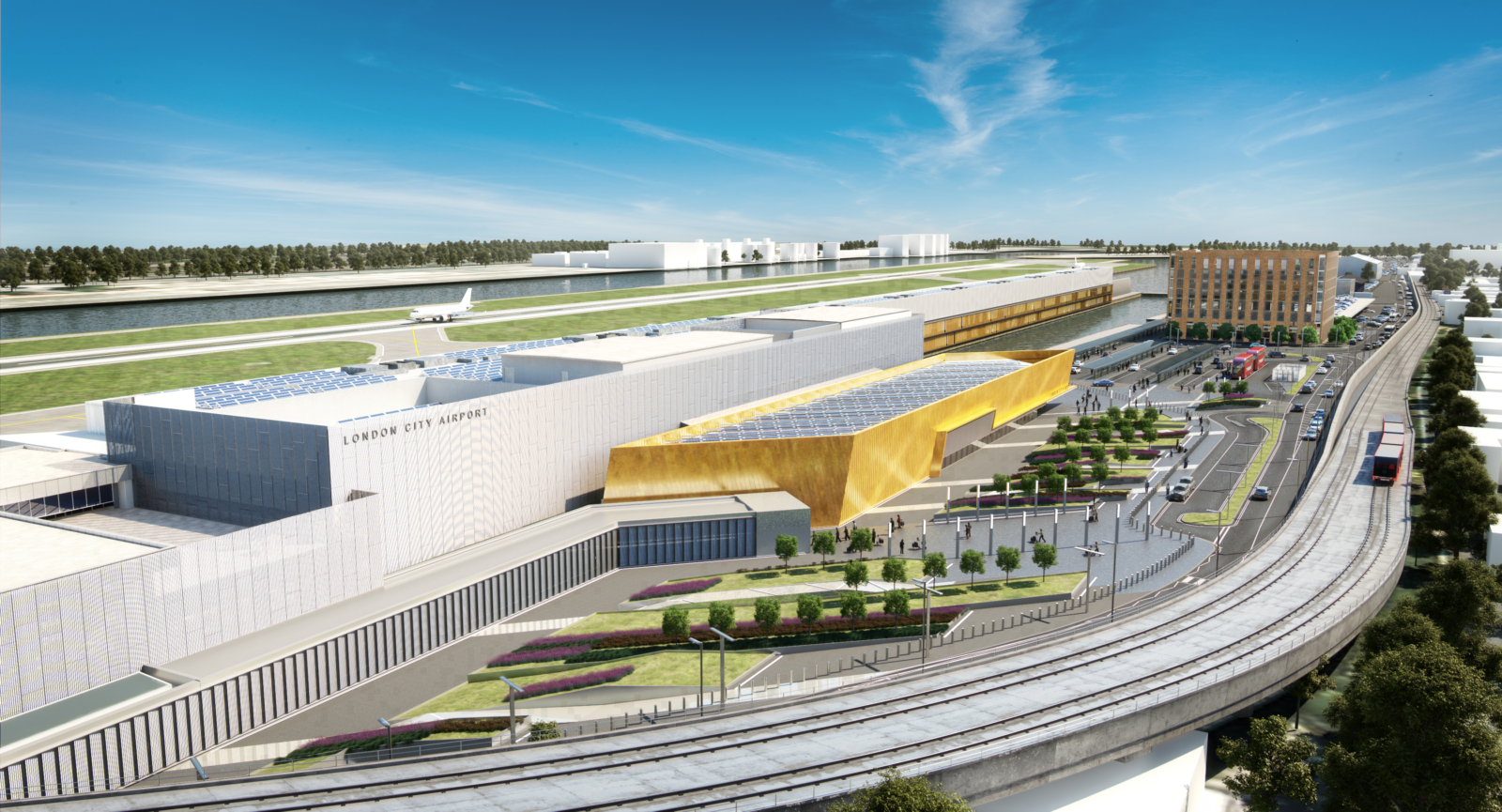 Pascall + Watson reveals new images of £344m London City Airport ...