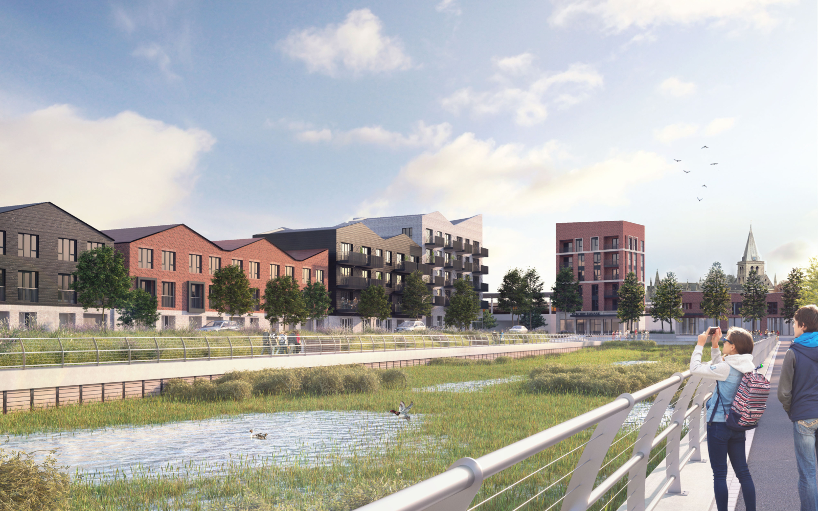 Council backs HTA-led £400m Rochester Riverside regeneration