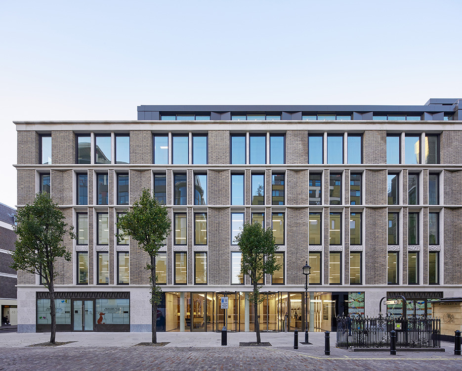 Fashion-inspired patterns adorn Soho’s 30 Broadwick by Emrys Architects