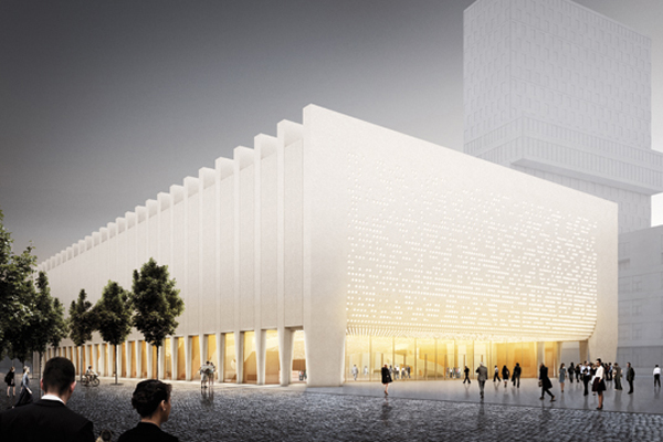 Chipperfield wins third place in Munich Concert Hall contest