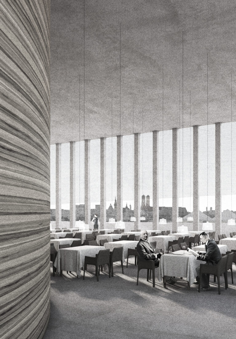 Chipperfield wins third place in Munich Concert Hall contest