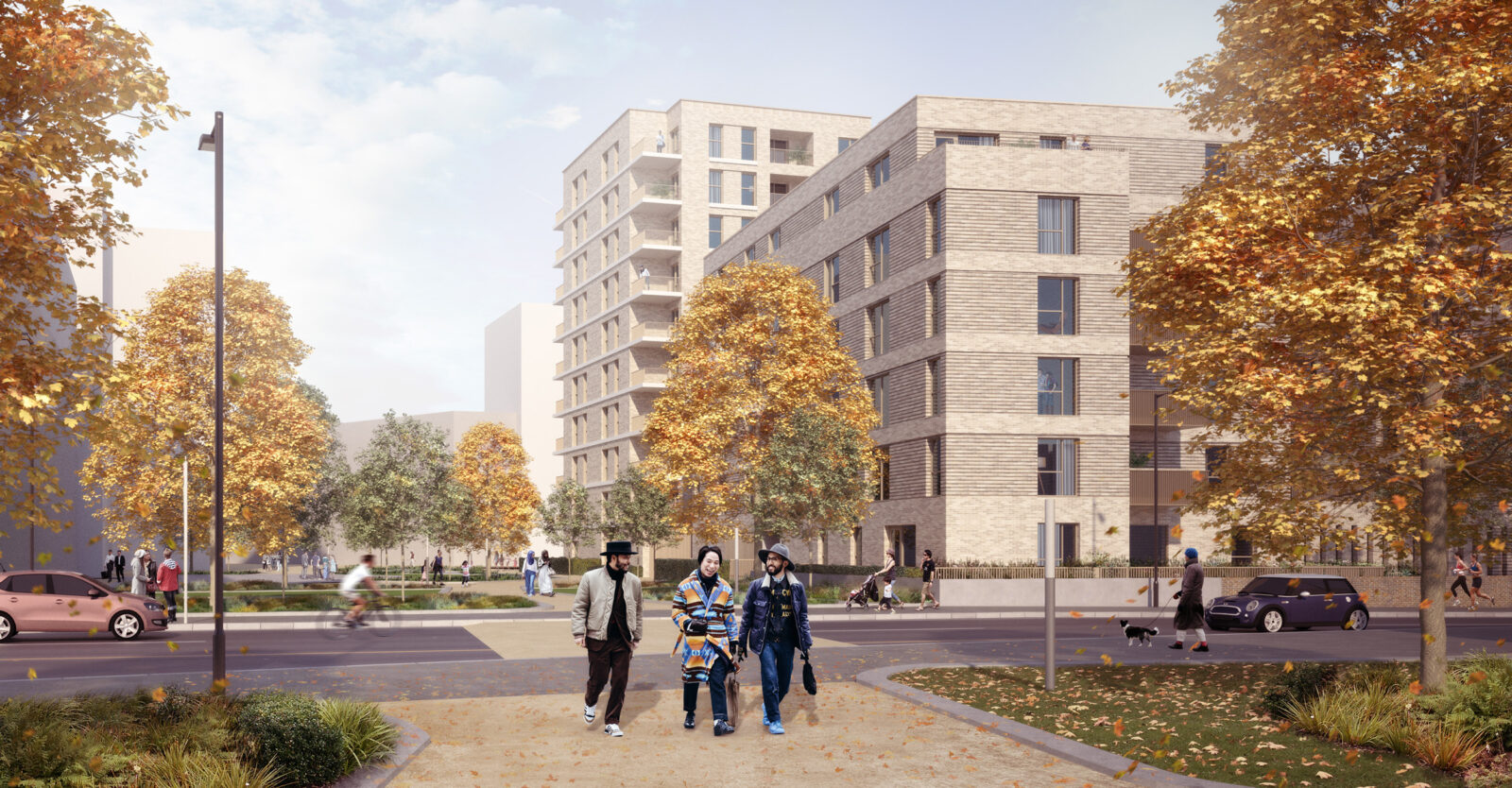 Pollard Thomas Edwards wins approval for Harrow housing