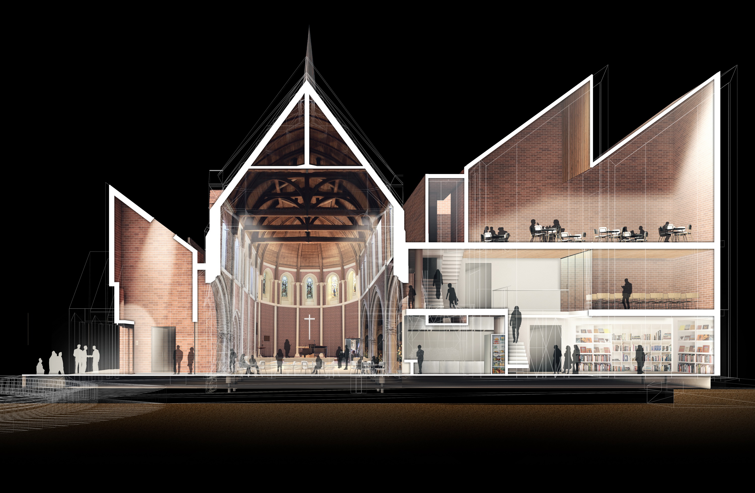 Fathom Architects wins Woking church revamp