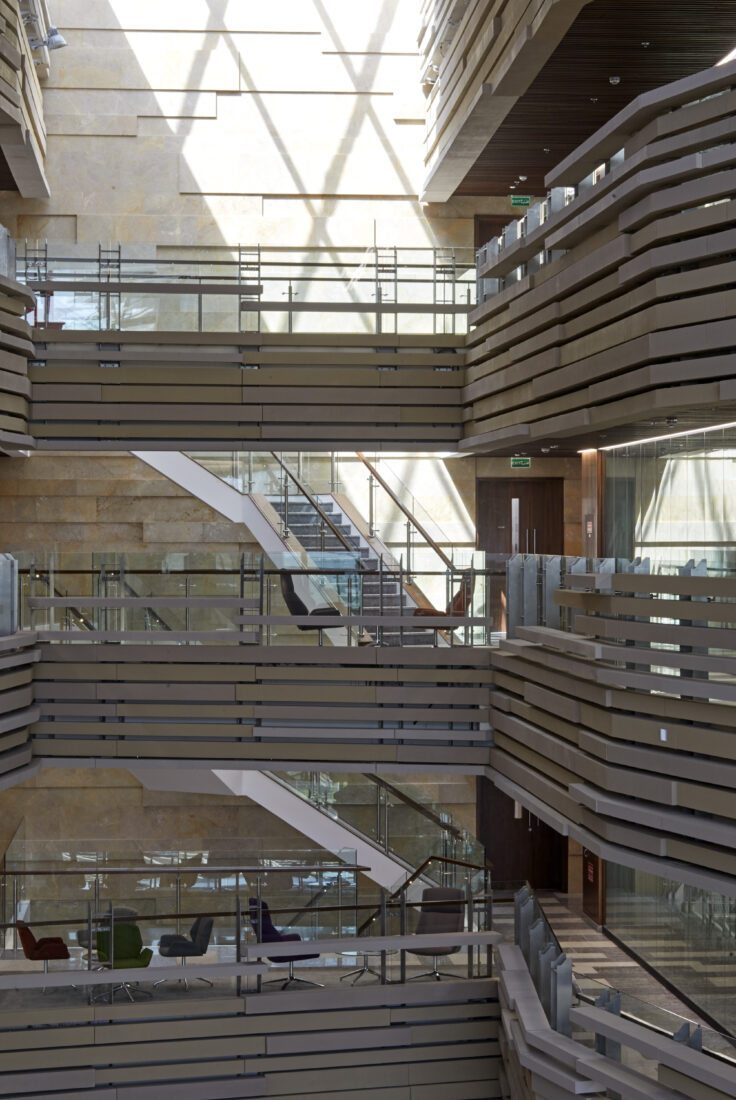 Flagship HQ for National Bank of Oman in Muscat completed by LOM