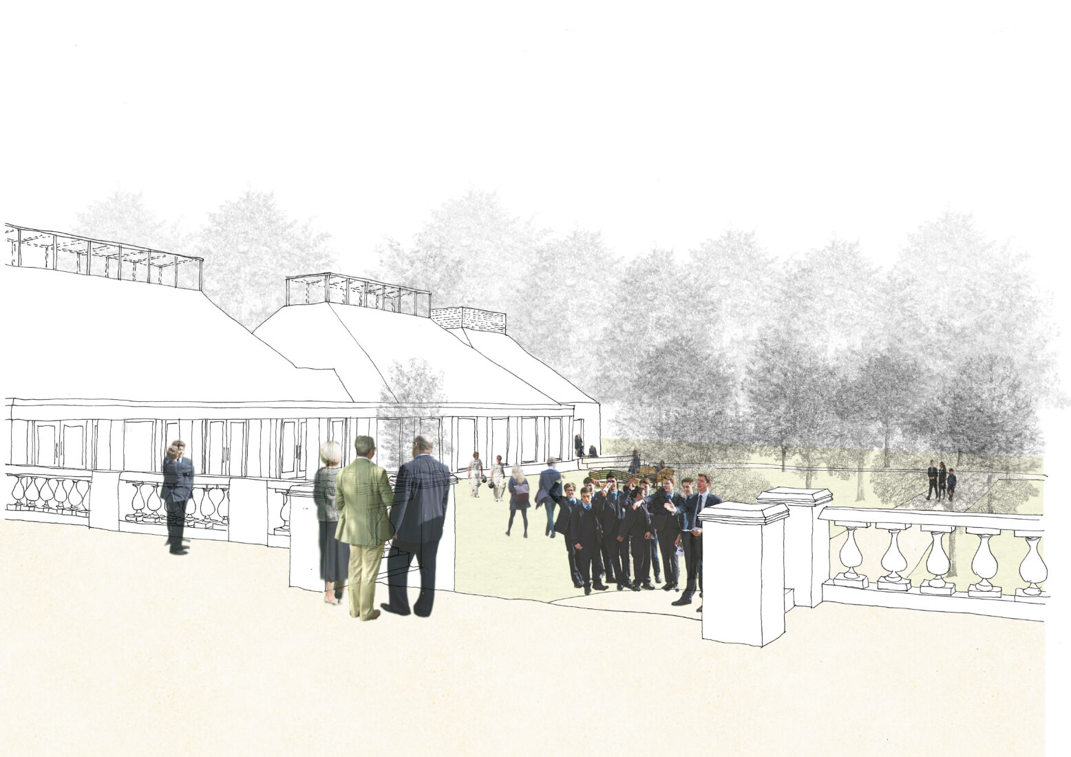 Work starts on Maccreanor Lavington’s Roehampton school refectory