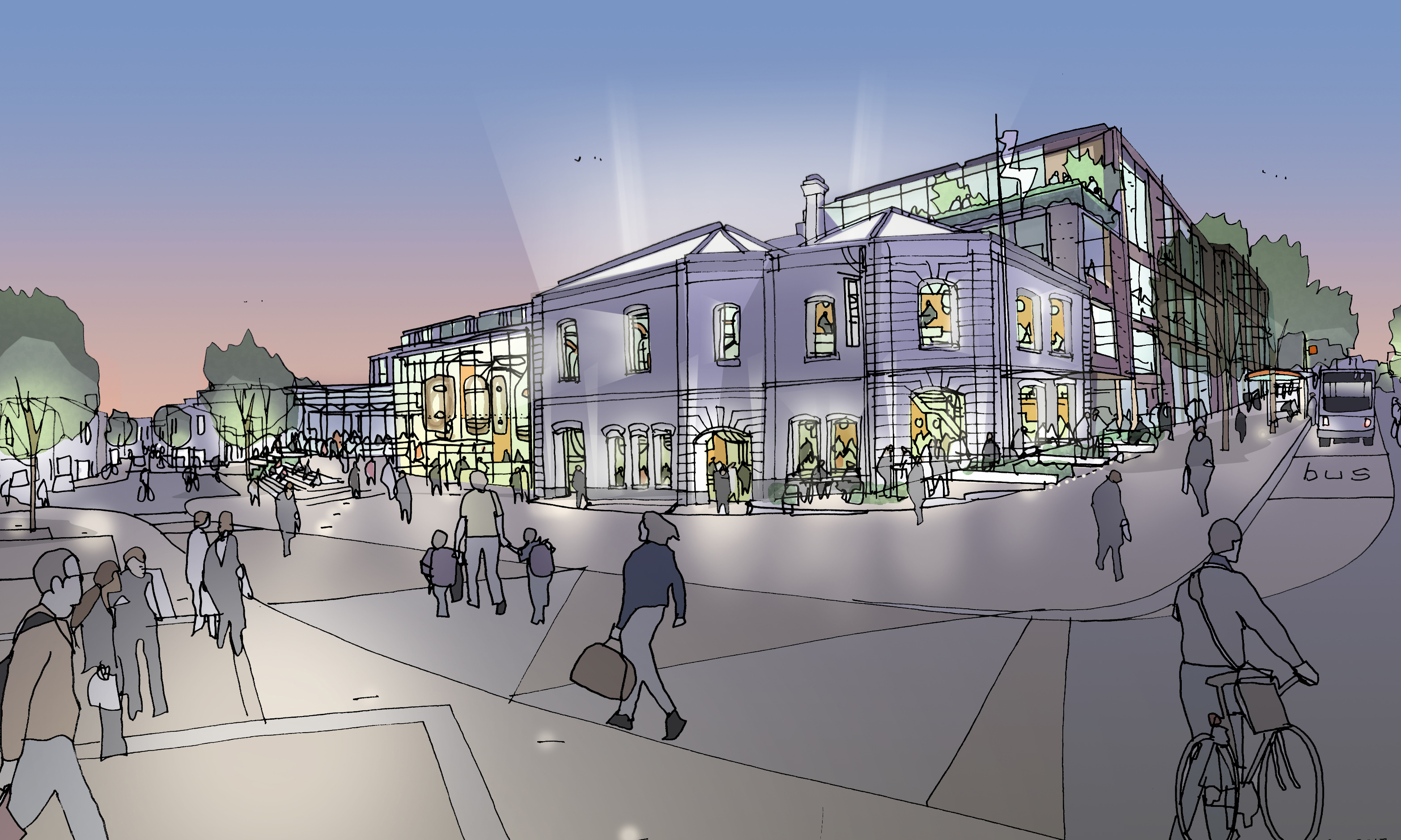 Design Engine wins latest Winchester Station Approach contest