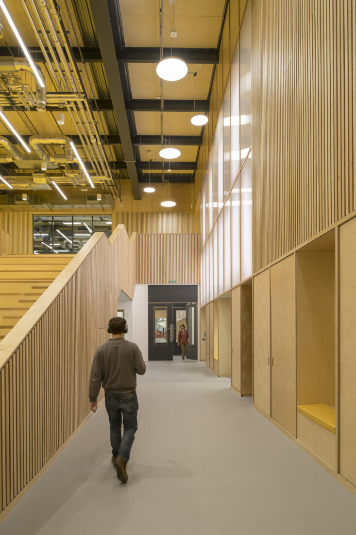 Hawkins\Brown’s Bartlett robotics lab at Here East unveiled