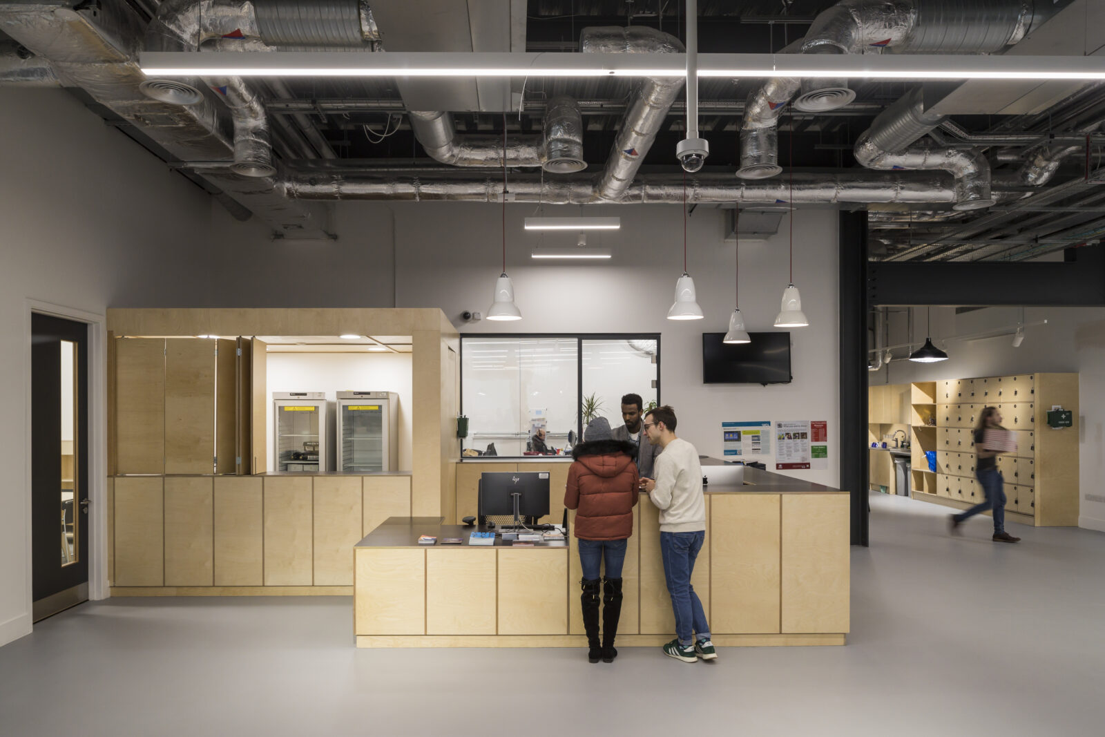 Hawkins\Brown’s Bartlett robotics lab at Here East unveiled