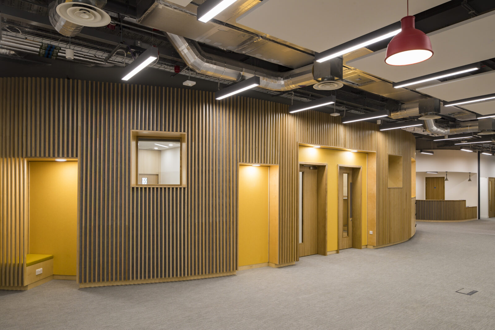 Hawkins\Brown’s Bartlett robotics lab at Here East unveiled