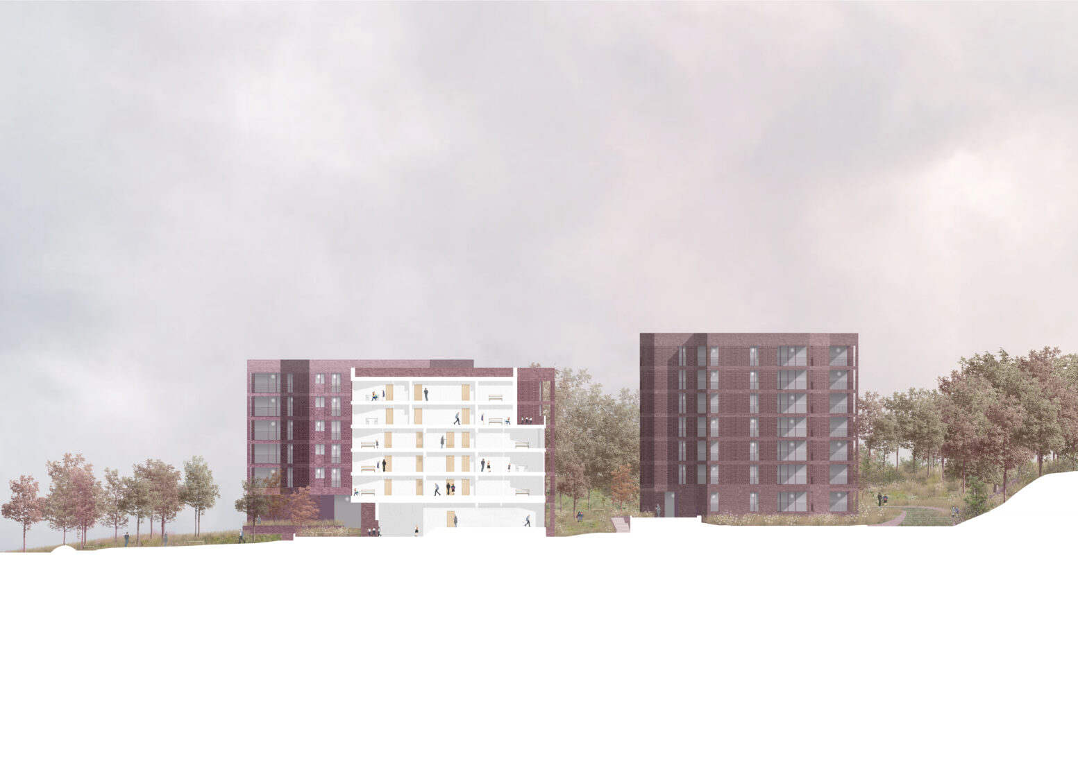 Mary Duggan unveils ‘landscape-first’ 157-home scheme for Croydon