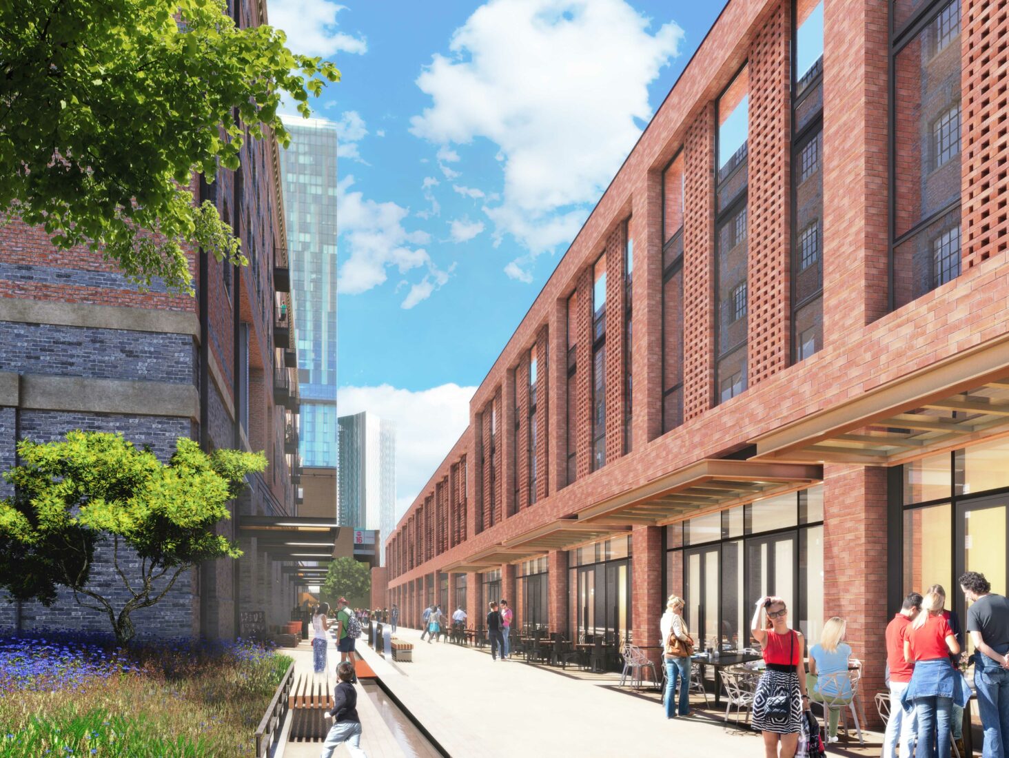 SimpsonHaugh adds towers in revised Manchester warehouse plans