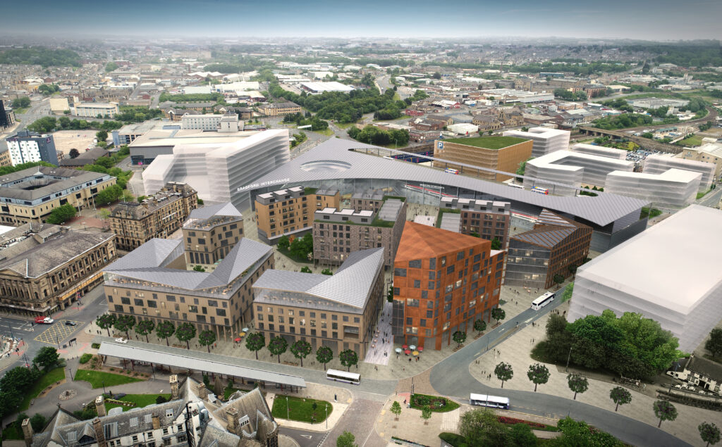 Bradford reveals vision for BDP-designed city centre station