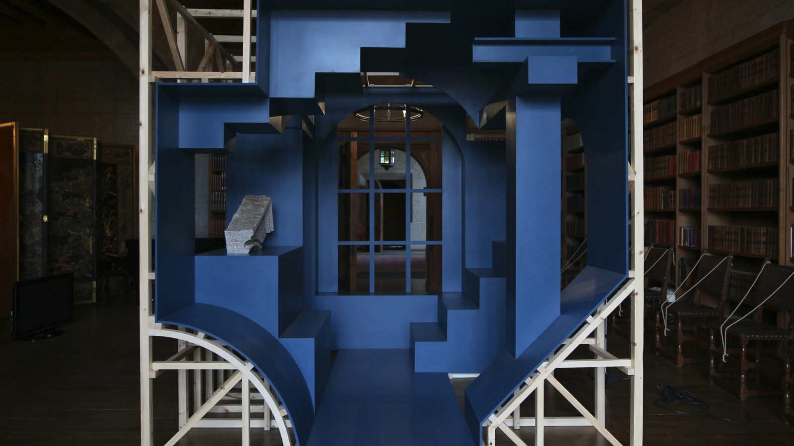 Ed Crooks draws on unbuilt Lutyens designs for installation at Castle Drogo