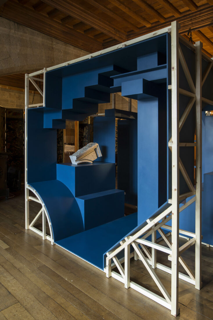 Ed Crooks draws on unbuilt Lutyens designs for installation at Castle Drogo